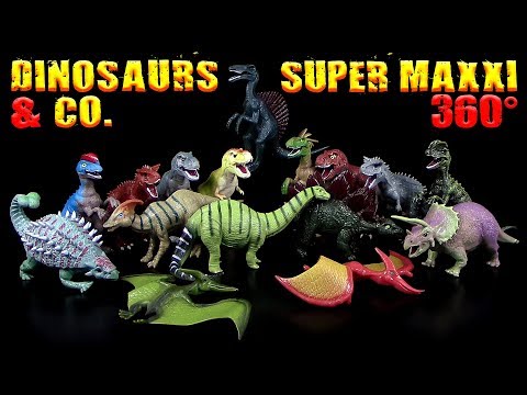DeAgostini ® Dinosaurs & Co - Super Maxxi Edition - 360° !!! 16 XXL Dinosaurier im Vergleich !!!