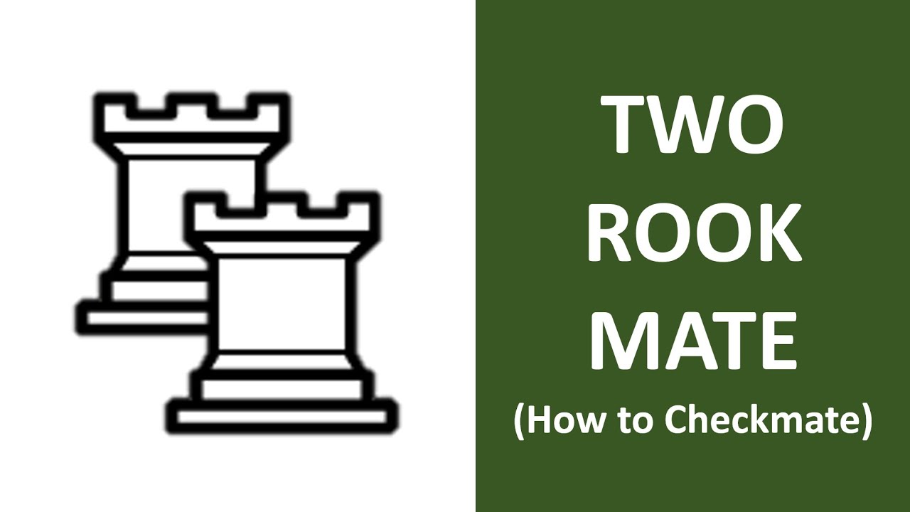 Two-rook Mate | How to Checkmate - YouTube