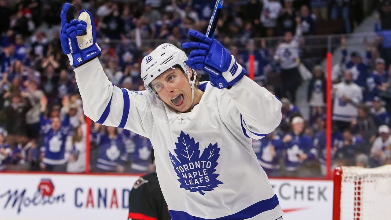 Mitch Marner 33rd of the Season vs Ottawa Senators w/Joe Bowen ...