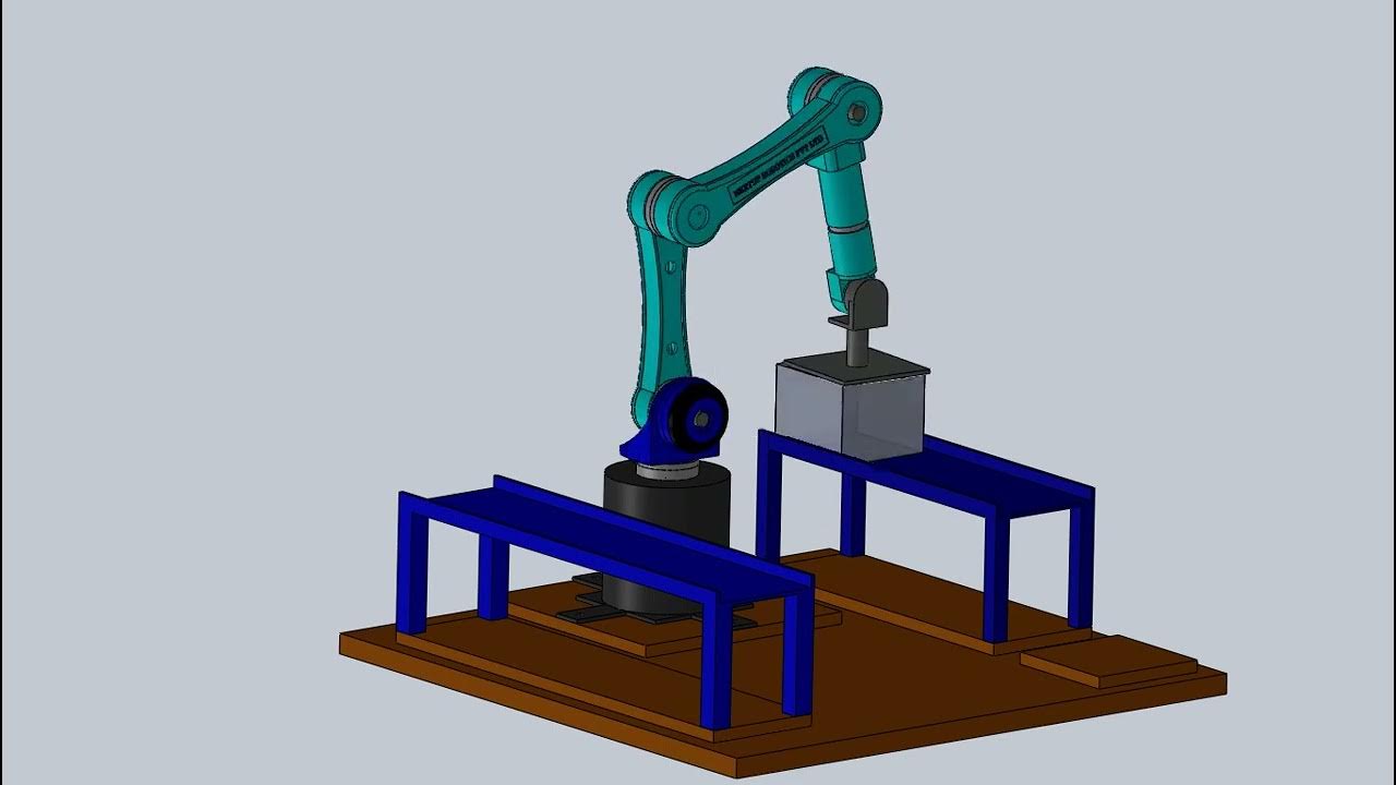 Nextup Robotics Industrial Arm Robot - YouTube