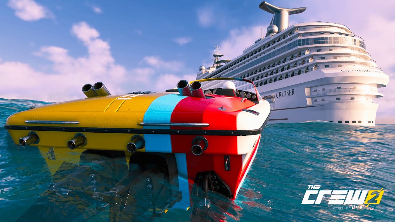 The Crew 2 Gameplay | Visting Cruise Ship ! MAX 4K 60P - YouTube