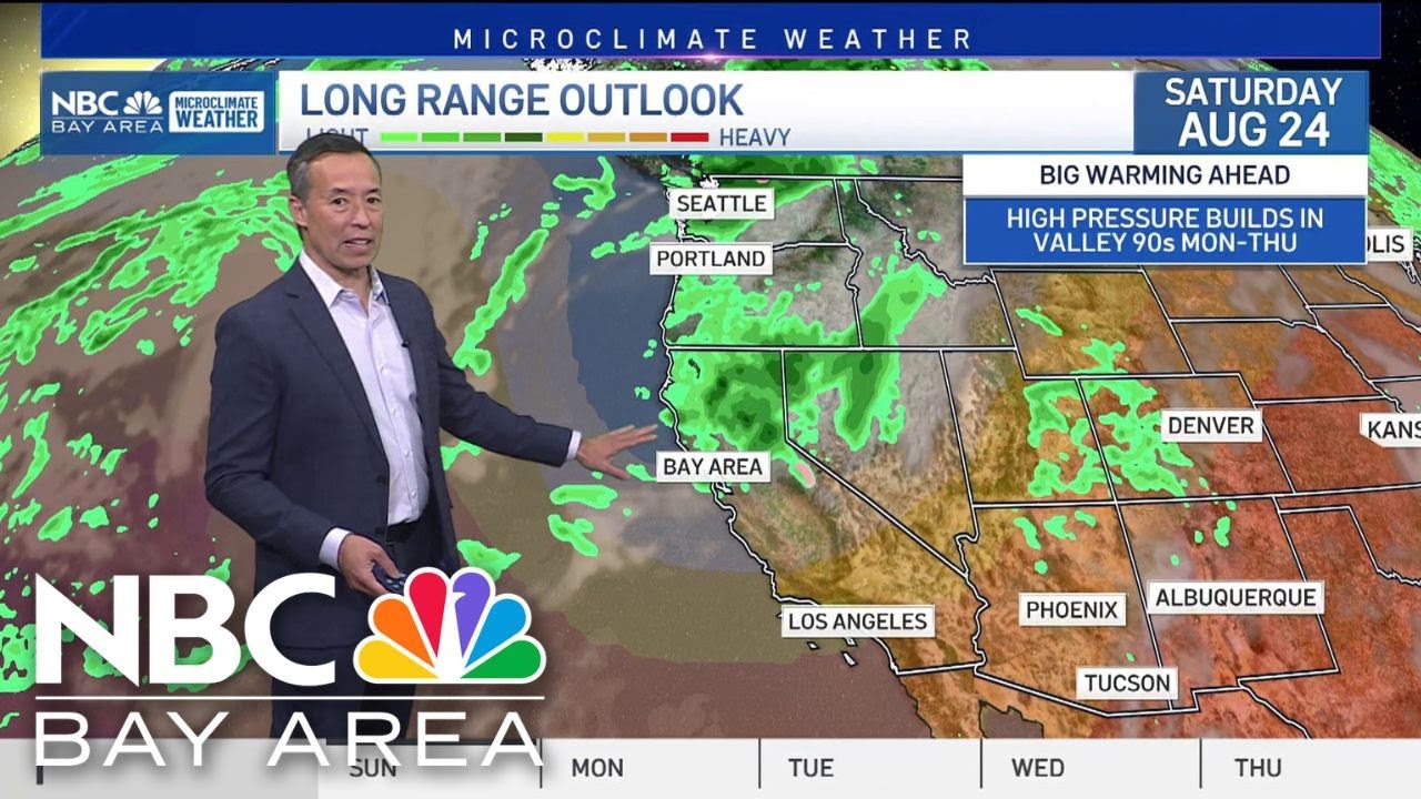 Forecast: from “Augtober” to summer heat returning - YouTube