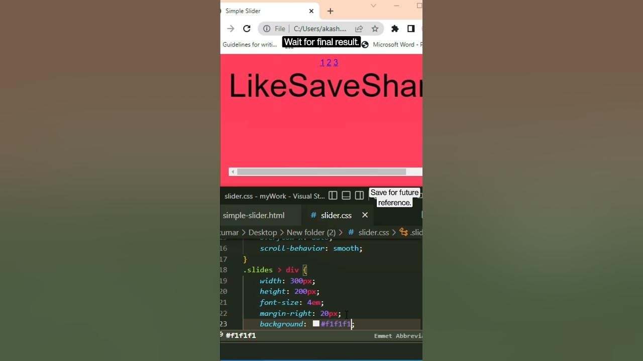 Slider Using Html And Css Only Youtube