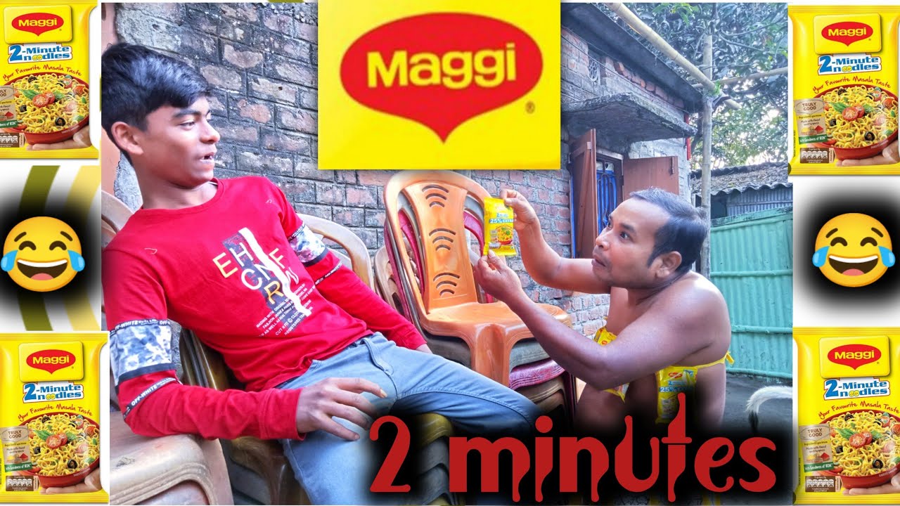 Maggi 2 minutes|| new comedy video|| new funny video 😂 - YouTube