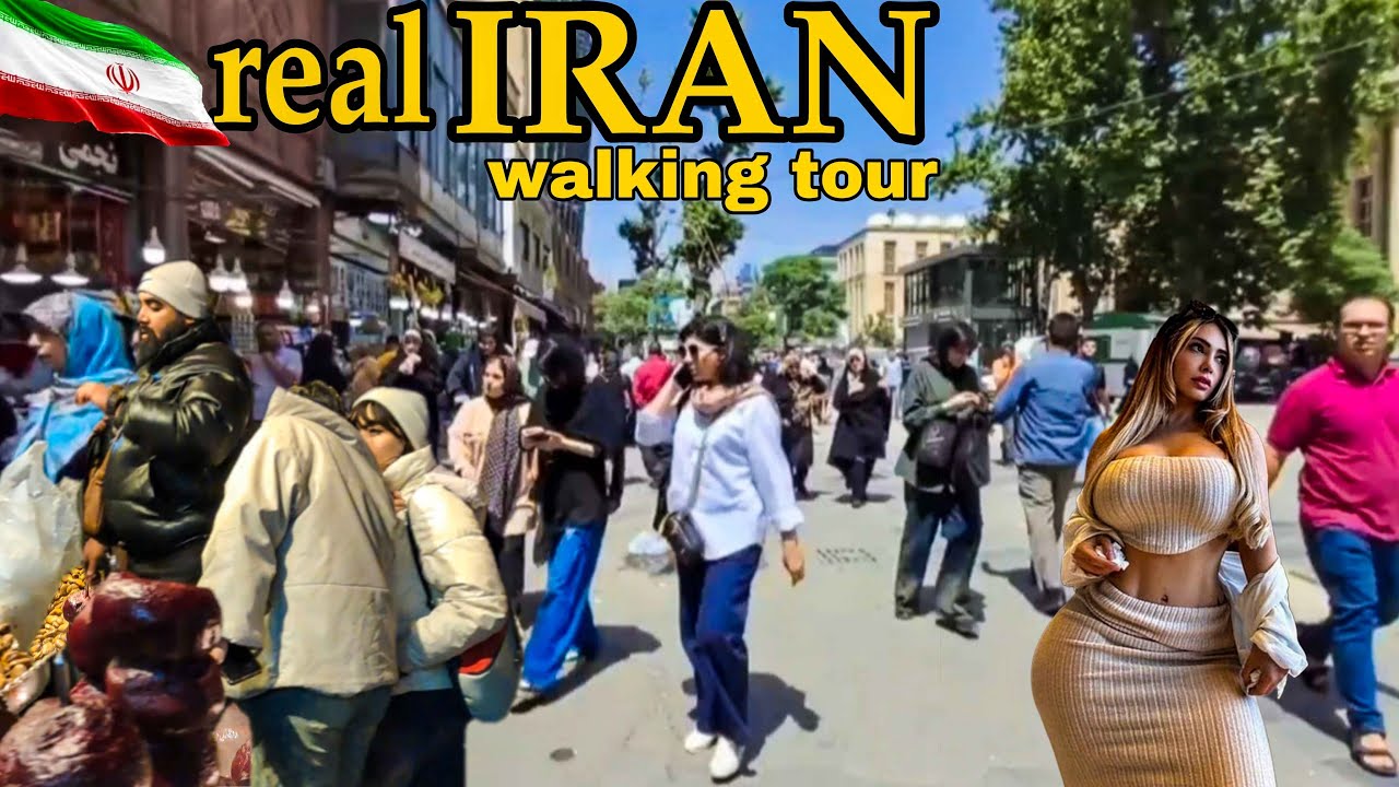 Living in Iran🇮🇷|Real Life,Crazy Markets & Amazing People!Walking Tour ...