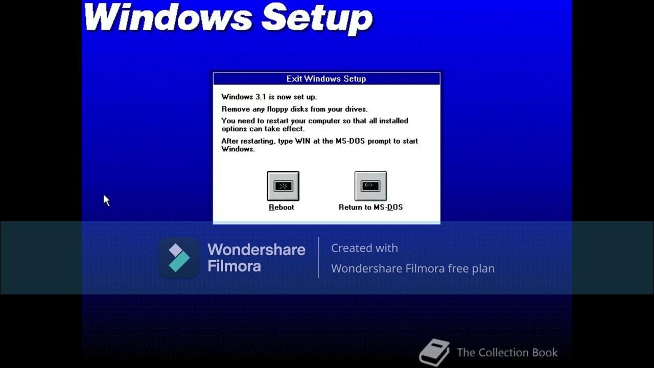 How to install Windows 3.1 - YouTube
