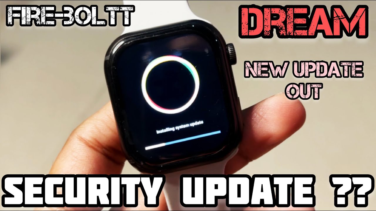 Fire-boltt Dream 😬 New update out | Features - apps - Multi-touch ...