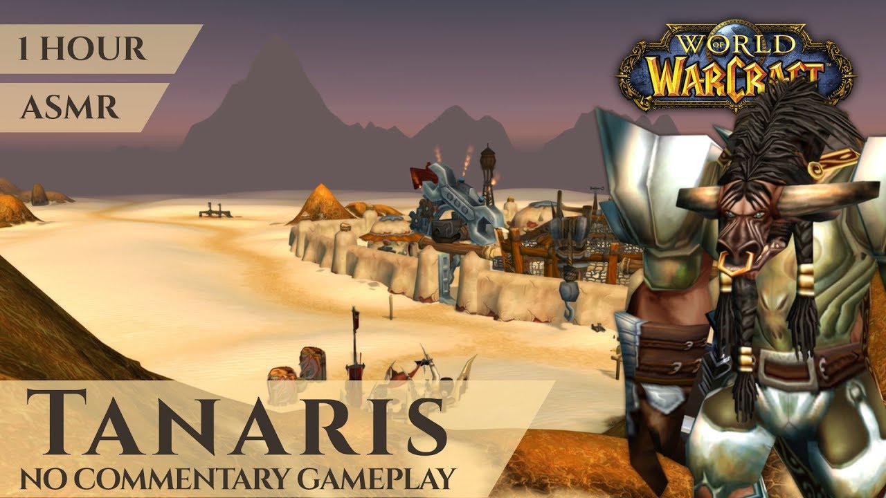 WoW Classic Tanaris - Gameplay, No Commentary, ASMR (1 hour, 4K, World ...
