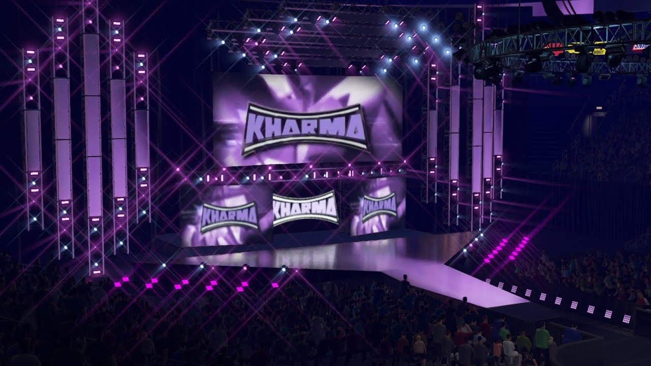WWE 2K24 Kharma Entrance w/ GFX | WWE 2K24 Mods - YouTube