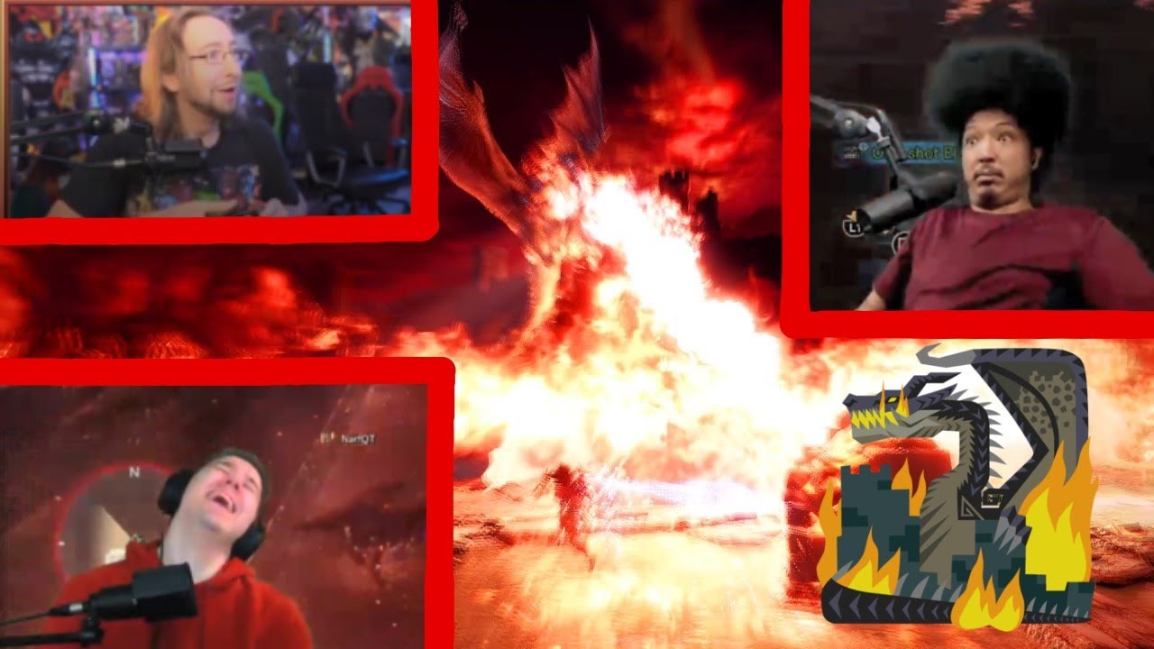 STREAMERS MEET THE FATALIS | MHWI FUNNY AND FAILS MOMENTS #10 - YouTube