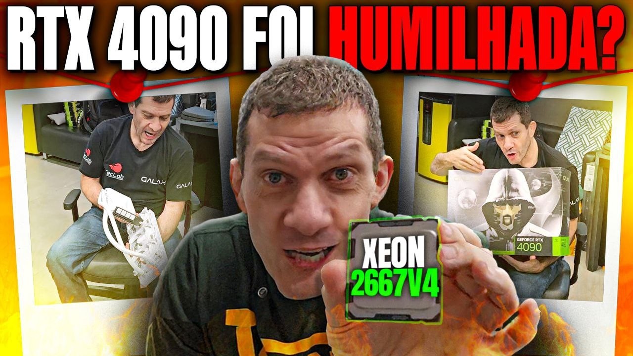 O DIA QUE O TECLAB EXTRAIU 90% DE UMA RTX 4090 COM UM XEON, FEZ MUITO ...