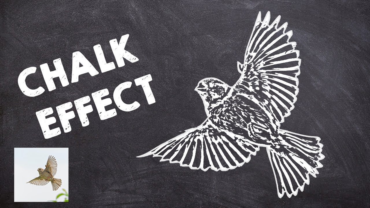 Chalk Effect | Photoshop Tutorial | Photoshop Tutorial for Beginners in ...