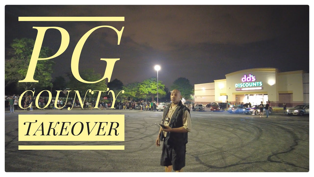 PG COUNTY TAKEOVER ( BURNOUTS,DONUTS, POWERSLIDES ) INSANE-FUNNY - YouTube