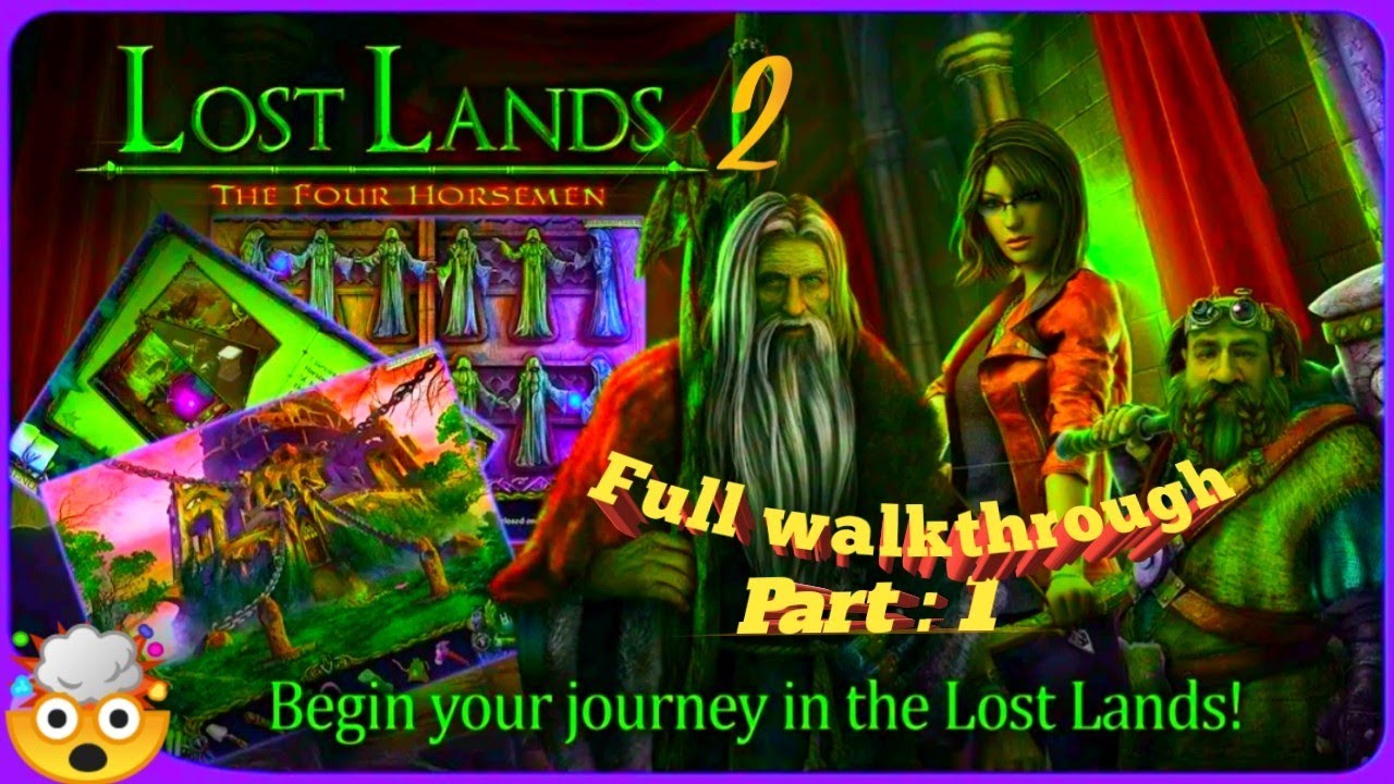 Lost Lands 2: The Four Horsemen - Full Walkthrough chapter:1 - YouTube