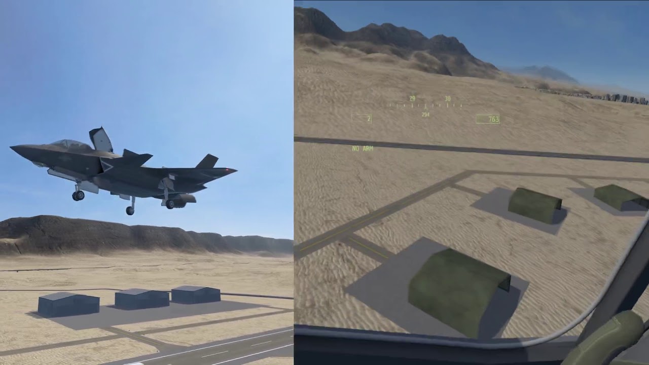 VTOL VR - F-45A Hovering with VCAP! - YouTube