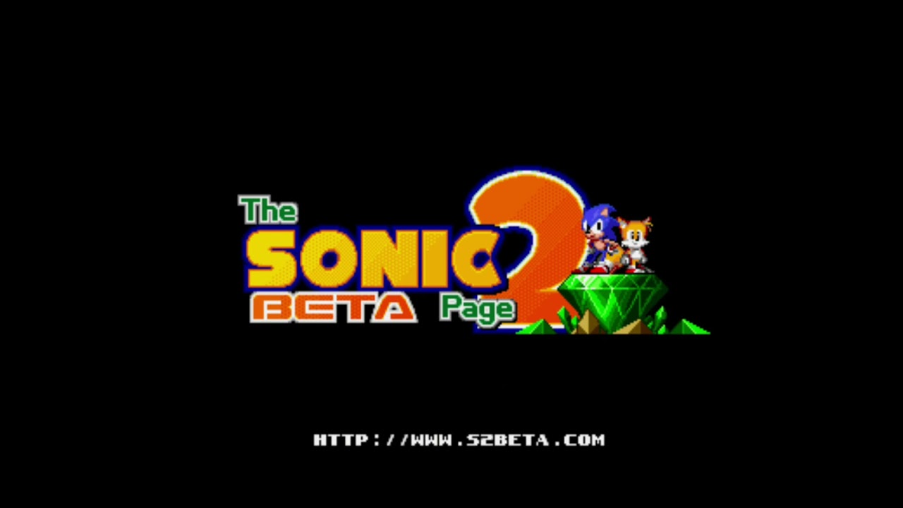 The Sonic 2 Beta Page - Intro - YouTube