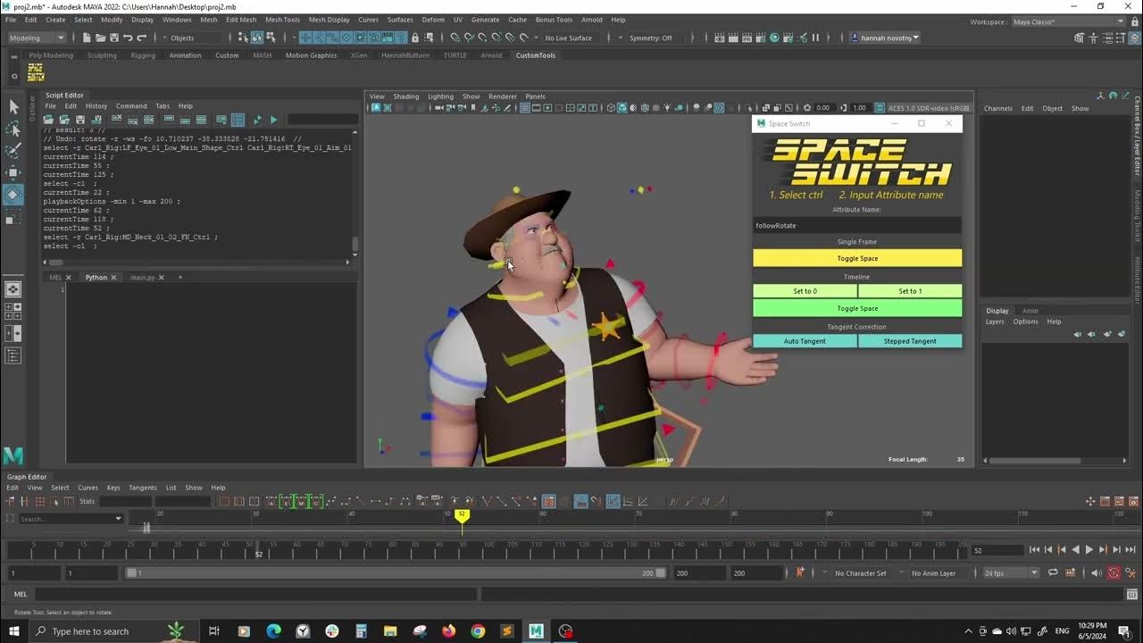 Space Switch for Maya - YouTube