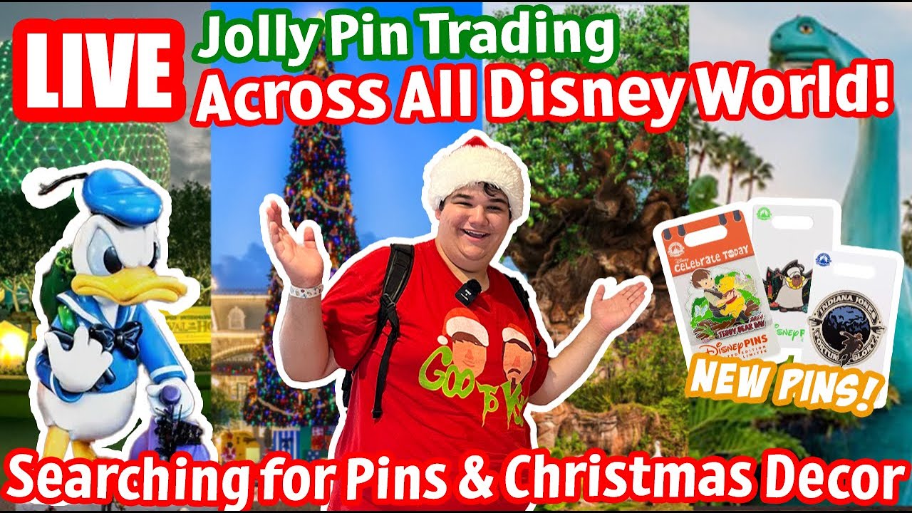 🔴Live: Ridding the Pin Boards of Fake Pins - Day of Pin Trading ...