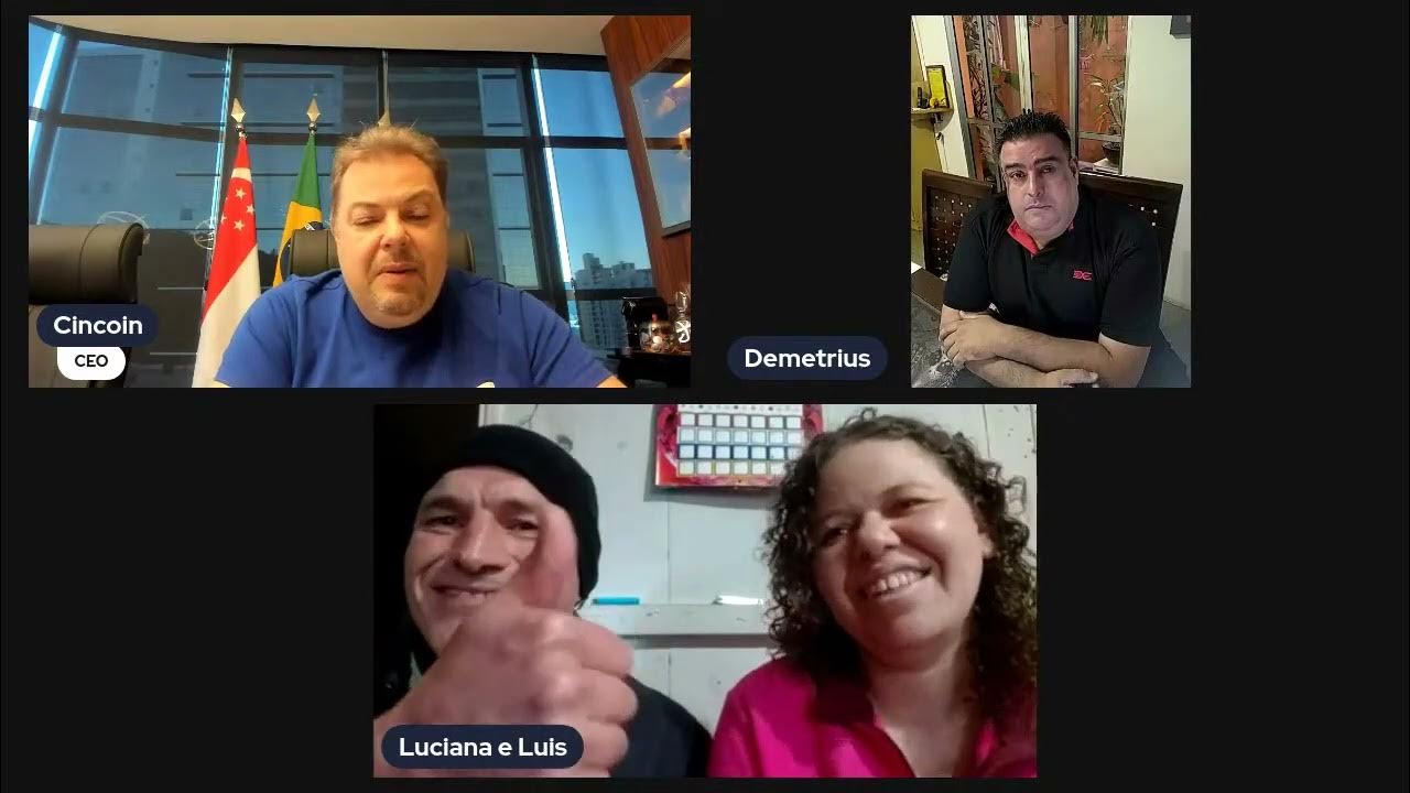 Bate papo com CEO Alan e o Master Demétrios com os convidados Luciana & Luis - YouTube