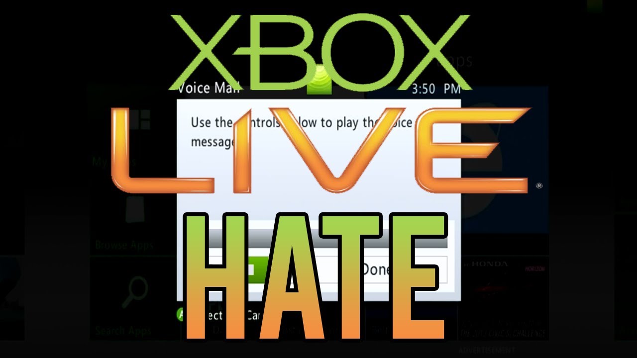 XBOX LIVE HATE VOICE MESSAGES (Wrong Console, Wrong Person) - YouTube