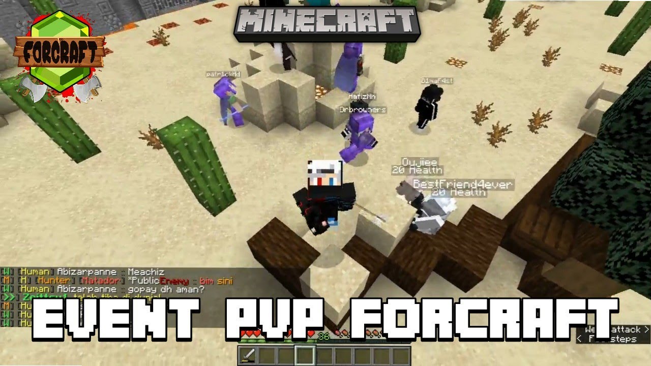 EVENT PVP Forcraft Server - Minecraft Series - YouTube