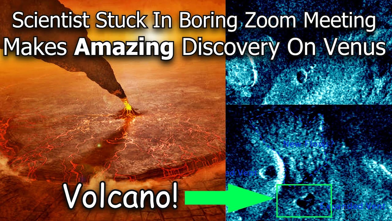 Active Volcanoes On Venus Found in 30 Year Old Images! - YouTube