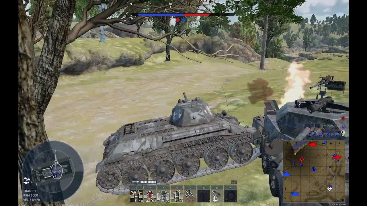 War thunder adventures, with T 34 2 kills / Aventuras con el T 34 - YouTube