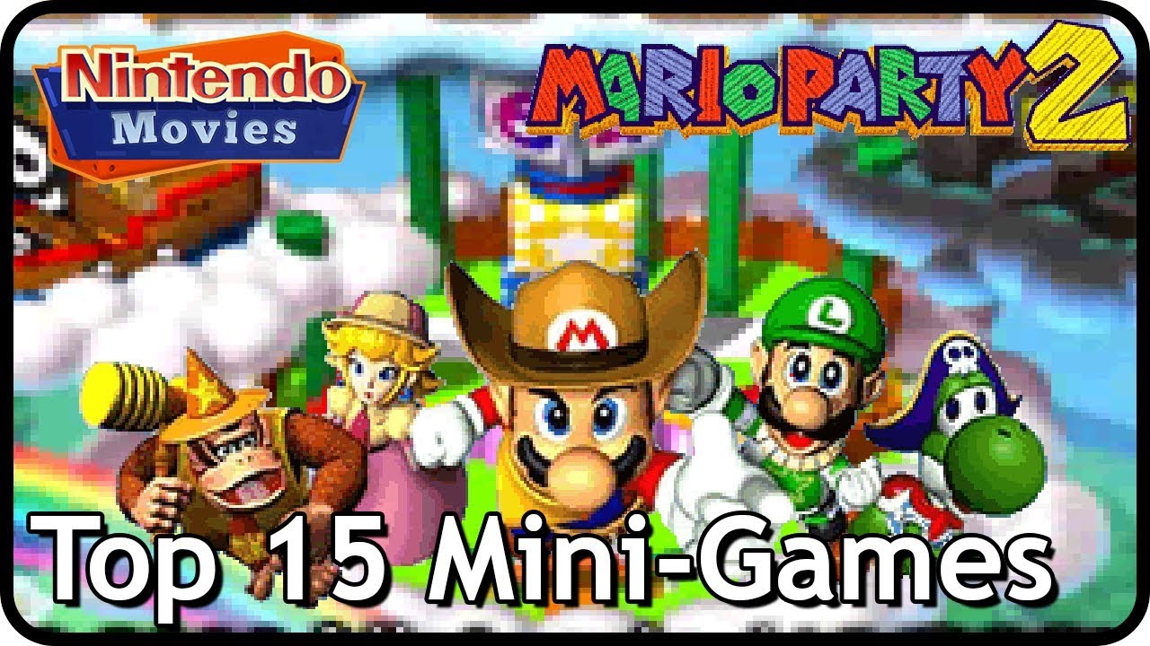 Top 15 Mario Party 2 Mini-Games (Our Favorite Mini-Games!) - YouTube