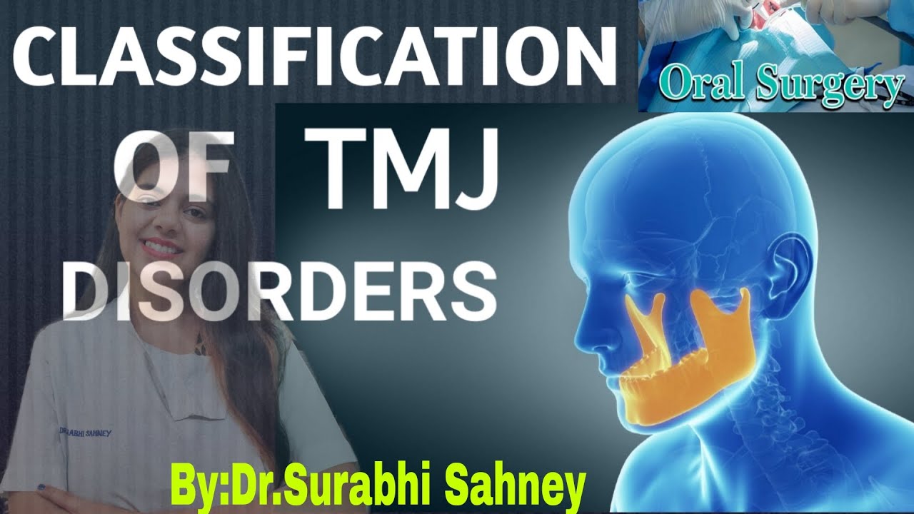 CLASSIFICATION OF TMJ DISORDERS | ORAL SURGERY | DR. SURABHI SAHNEY ...