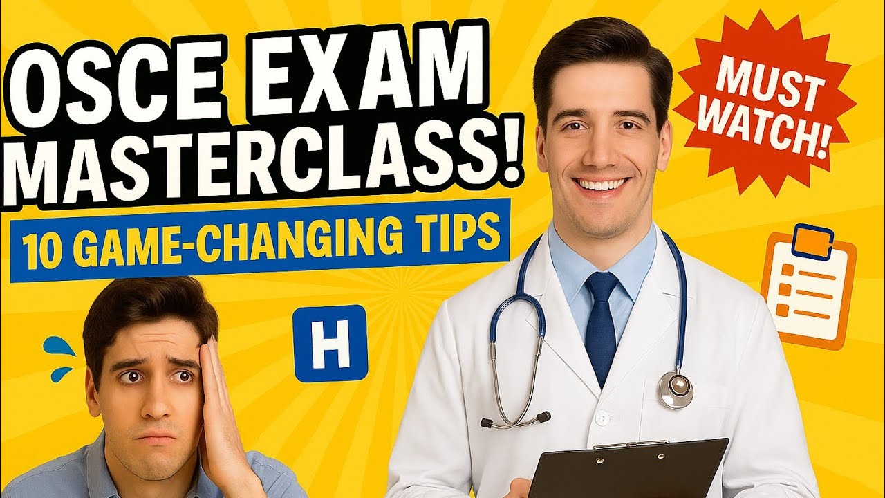 10 Life-Saving OSCE Tips to Ace Your Clinical Exams! - YouTube