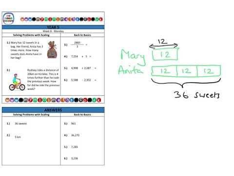 YEAR 5 Mini-maths Video Tutorial - Week 8 - Monday - YouTube