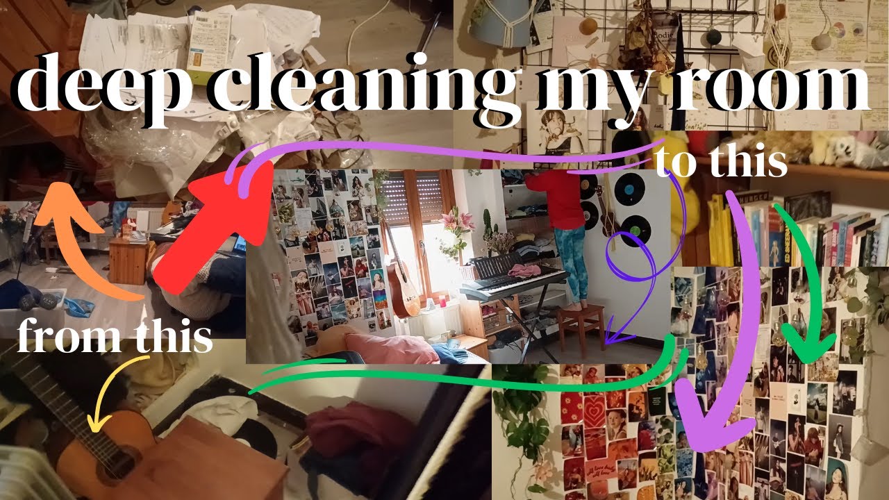 I *FINALLY* deep cleaned my bedroom (watch this for motivation!) - YouTube