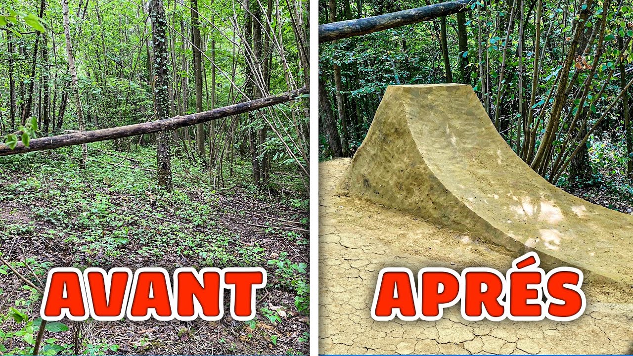 Construit ta bosse : tuto bmx/vtt How to build dirt jump !!! - YouTube