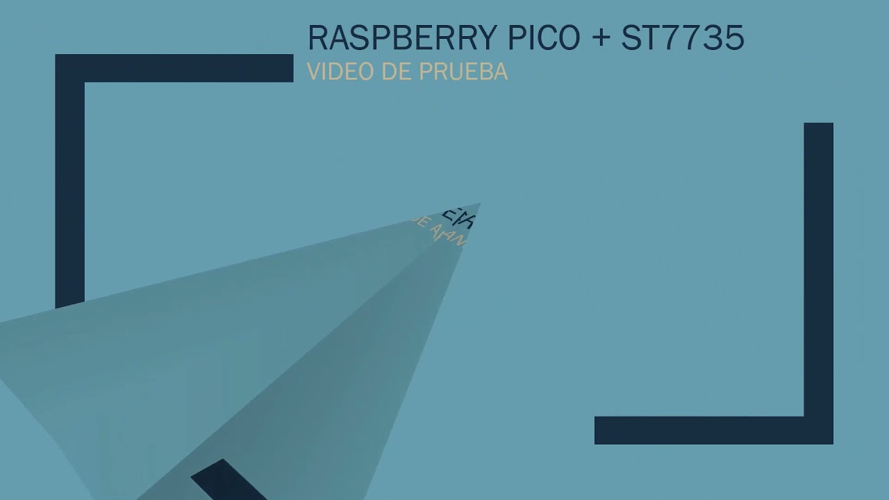 Raspberry Pi Pico St7735 Micropython Youtube