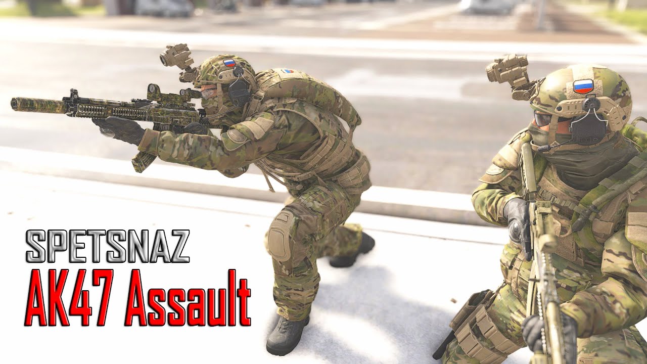 FULL AK47 ASSAULT GAMEPLAY | SPETSNAZ | RUSSIAN SPECIAL FORCES - Ghost ...
