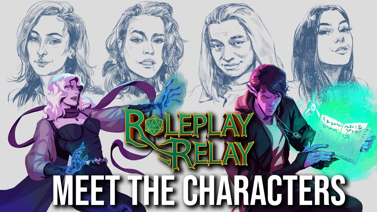Meet Our Druid And Wizard?!? | Roleplay Relay LIVE w/ Goblin, Gillian ...