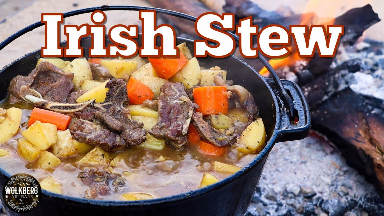 Irish Stew in a Potjie Recipe | Stobhach Gaelach | Campfire & Camping ...