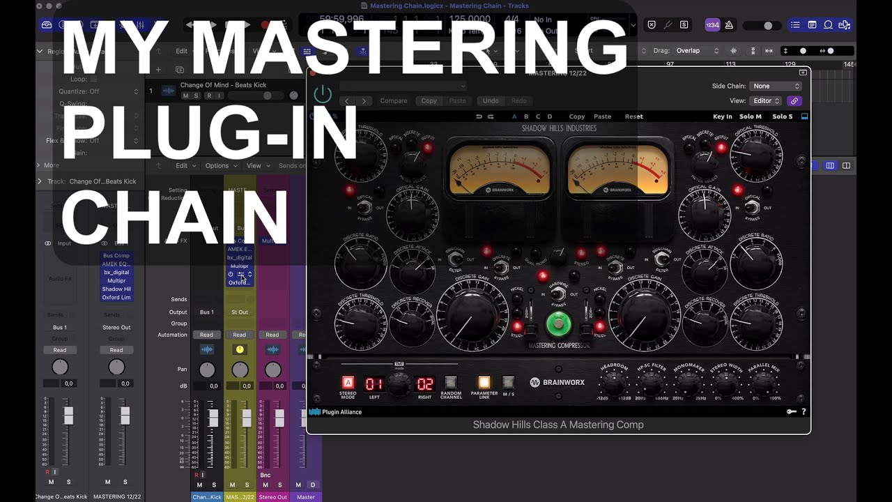 MY MASTERING PLUG-IN CHAIN - YouTube