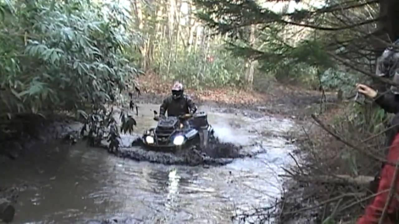 can-am outlander 800 x mr grizzly700 rzr800 mudding japane 8 - YouTube