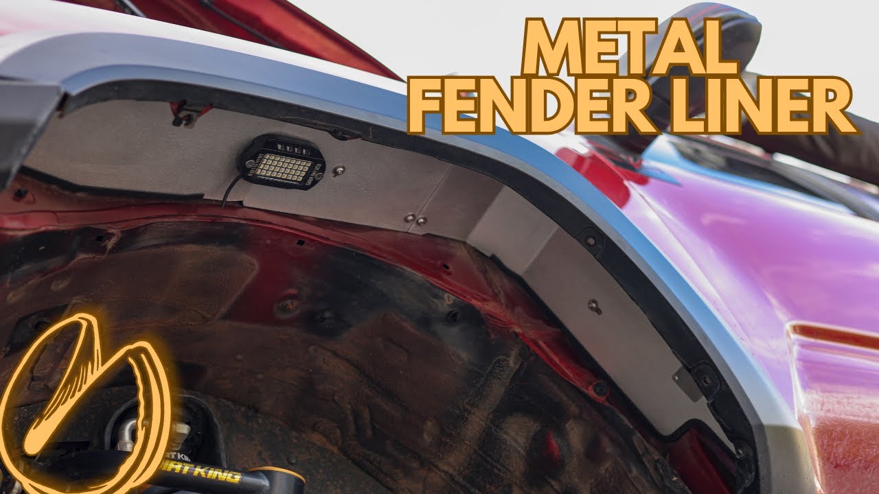 Tacoma Fender Liner Upgrade | Installing Scorched Fabrications High ...
