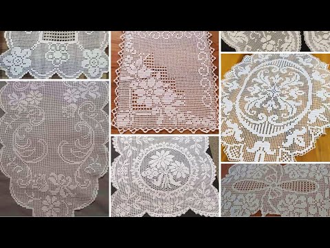 Süper dantel sehpa örtüsü modelleri, masa örtüsü, runner ve salon takımı dantel | crochet patterns