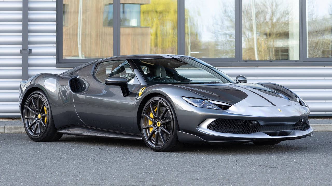 2022 Ferrari 296 GTB Assetto Fiorano - Grigio Silverstone - Walkaround ...