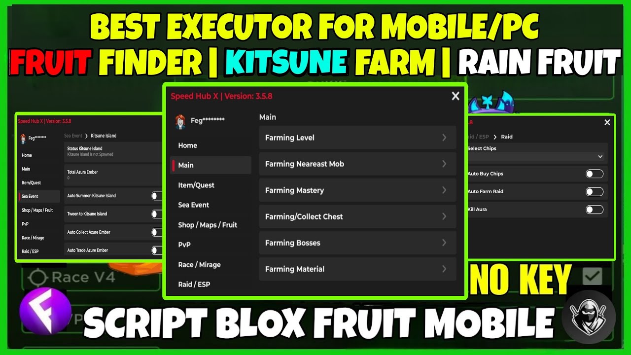 Script Blox Fruit Mobile AUTO FARM , FRUIT FINDER & MAX LEVEL | Arceus ...