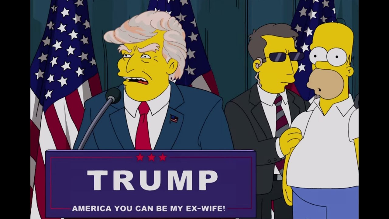 Simpsons President Trump [HD] - YouTube