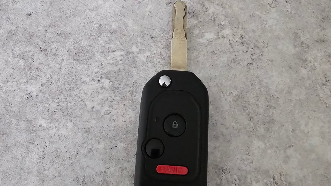 How to fix your broken Honda Civic key, to this new flip key 🔑 - YouTube