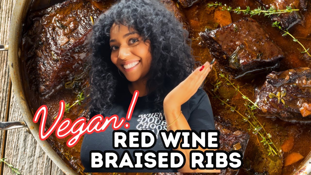 HOW TO MAKE BRAISED VEGAN SHORT RIBS RECIPE | Chef Joya’s Vegan Soul ...