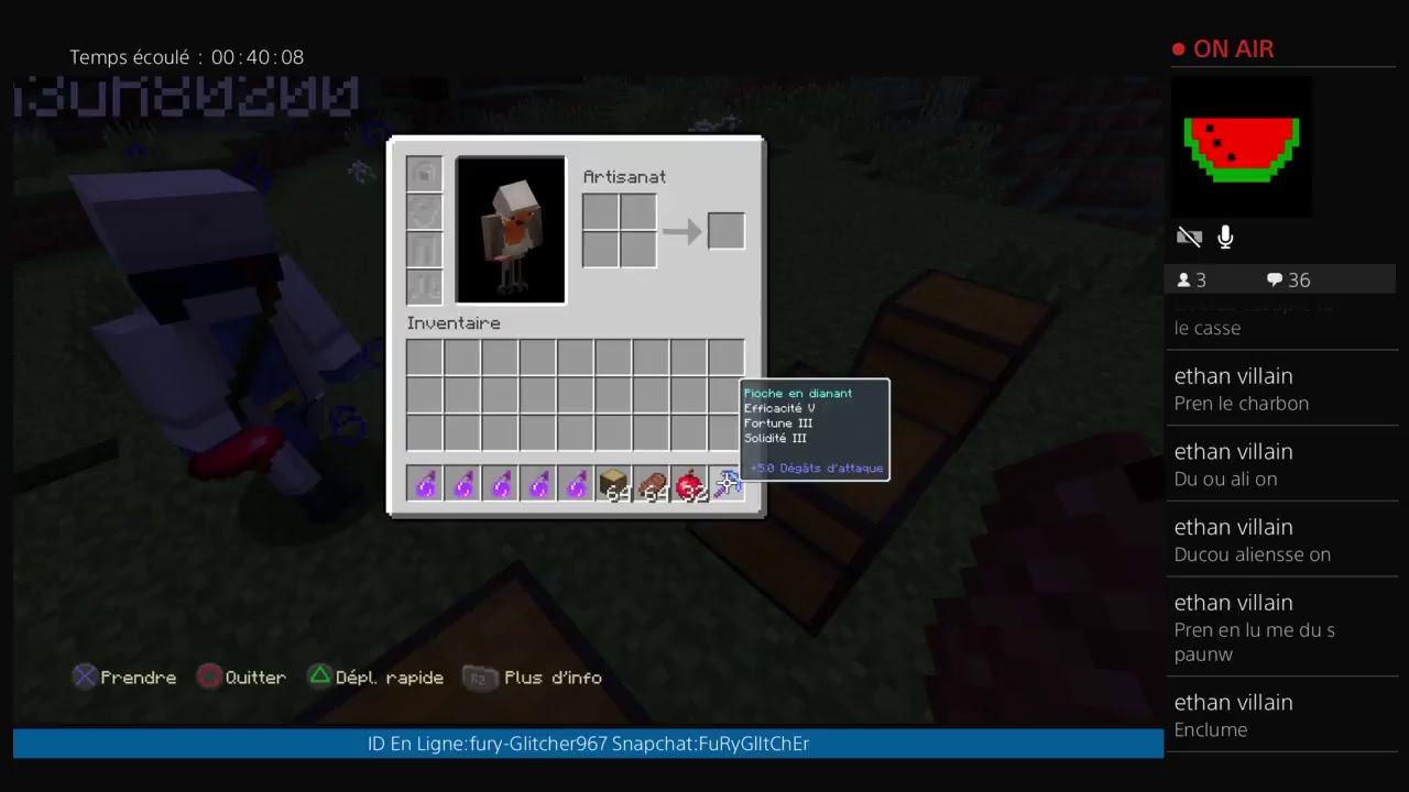 Minecraft Avec Louka Production Et Vortex.Raider v.r Go 110 Abo - YouTube