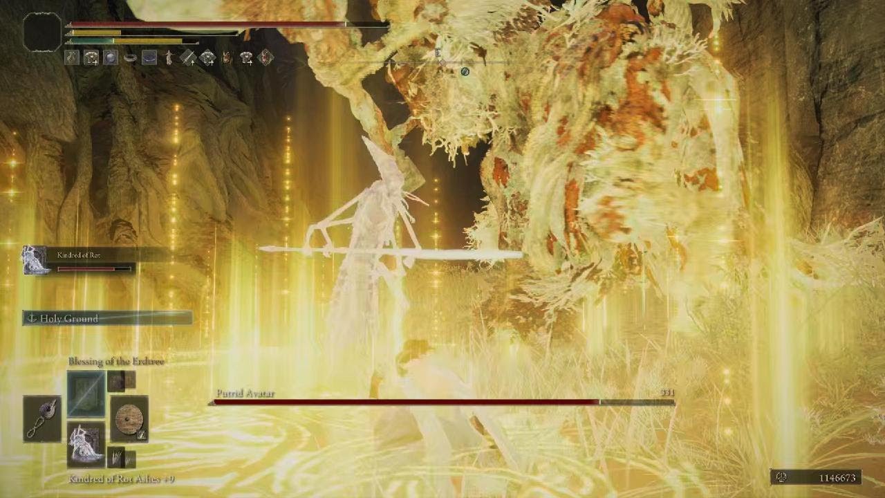 NG+ Kindred of Rot v Putrid Avatar - HEALER BUILD - ELDEN RING - YouTube