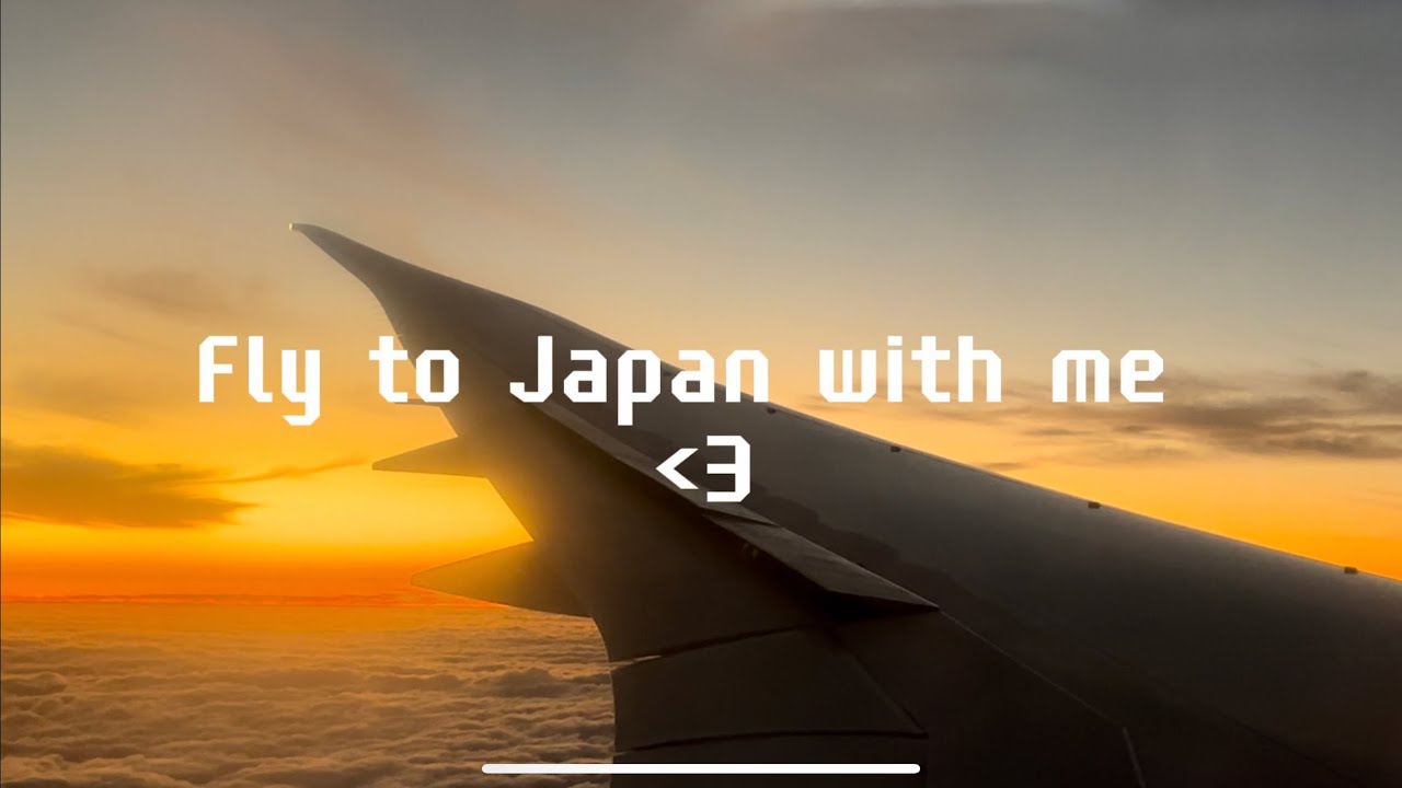 Fly to Japan with me 🇯🇵🏯 - YouTube