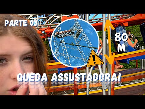 LA INVERSA! O brinquedo mais alto do ACQUA LOKOS! - Modelo Julinha